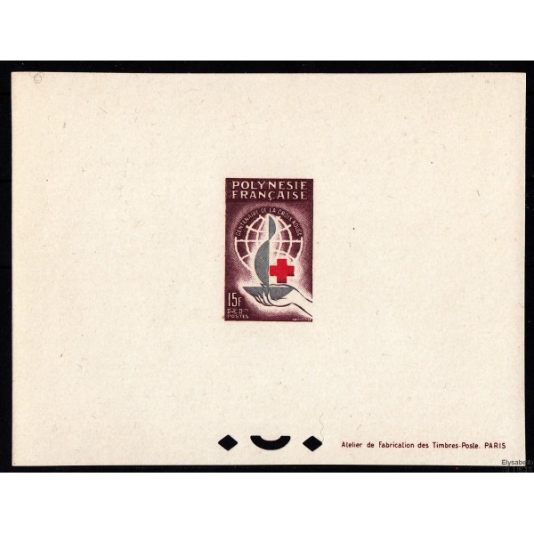Polynésie - n° 24 - Centenaire de la Croix-Rouge Internationale. - Philatelie-Berck